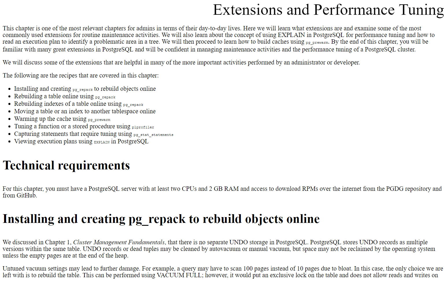 کتاب Postgresql 13 Cookbook راهنمای Postgresql 13