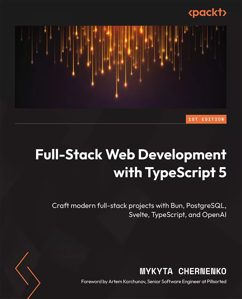 دانلود کتاب Full Stack Web Development With Typescript 5
