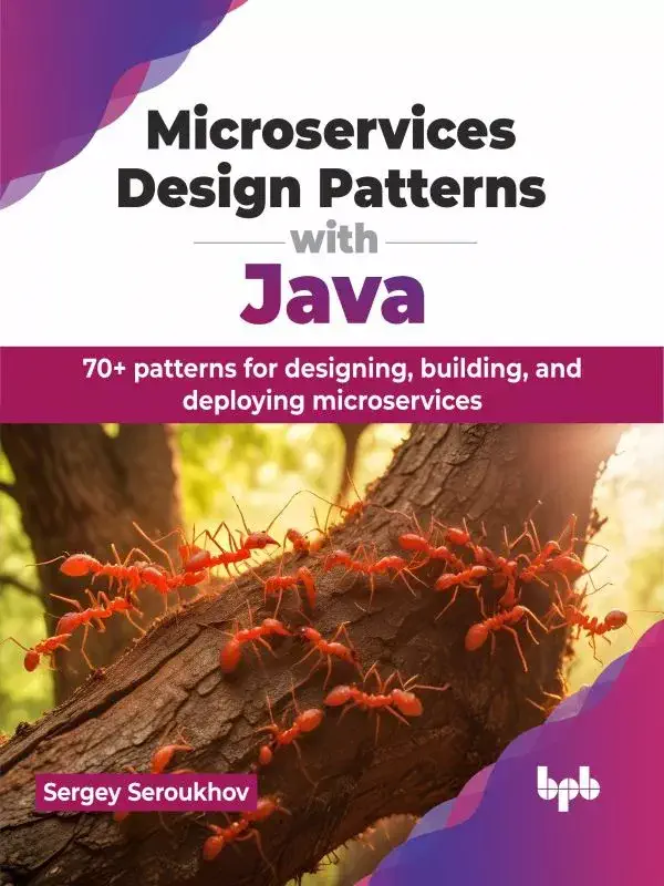 کتاب Microservices Design Patterns With Java چاپ 2024
